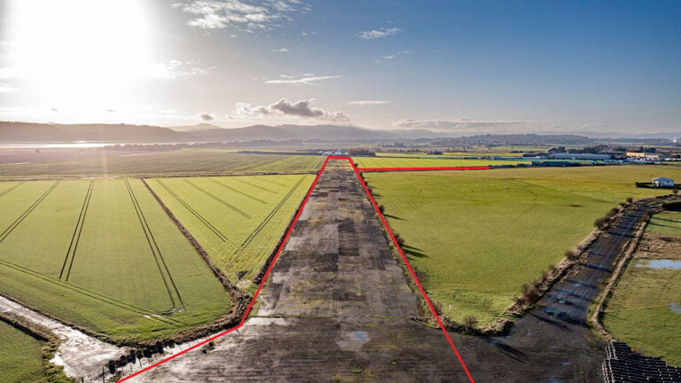 Errol Airfield – Former RAF runways to rent